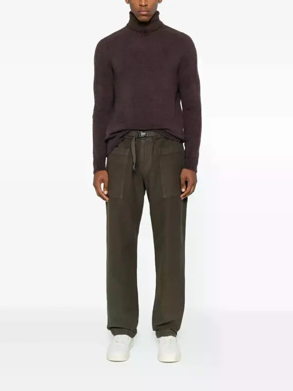 ORIGINAL VINTAGE Turtleneck Sweater - Brown
