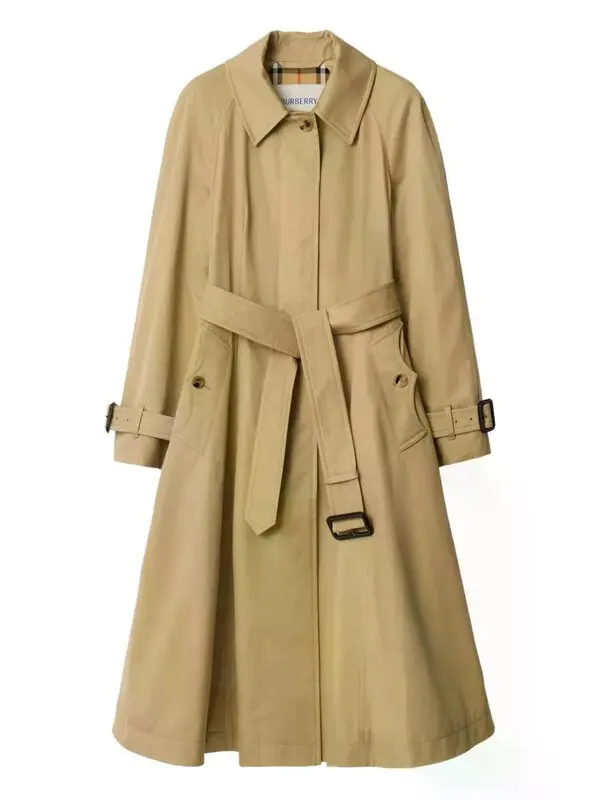 Burberry Ellingham Fit-and-flare Car Coat - Neutrals