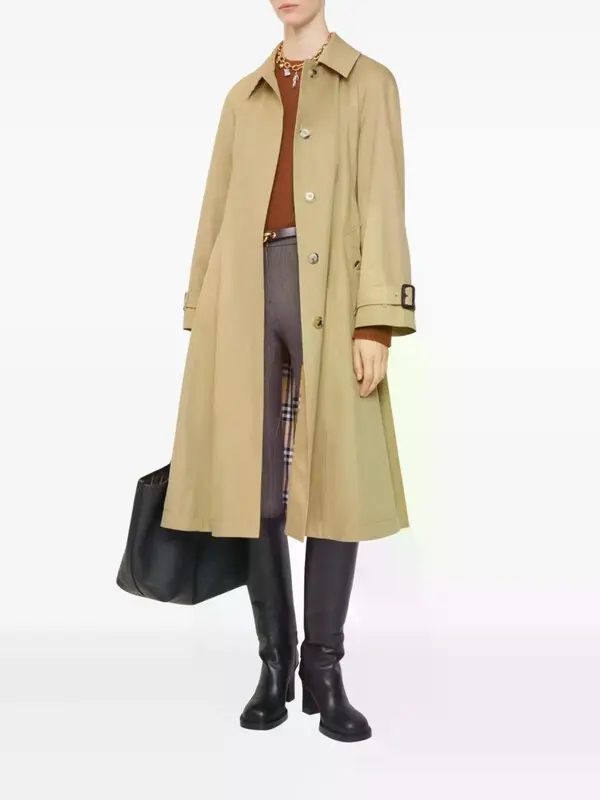 Burberry Ellingham Fit-and-flare Car Coat - Neutrals