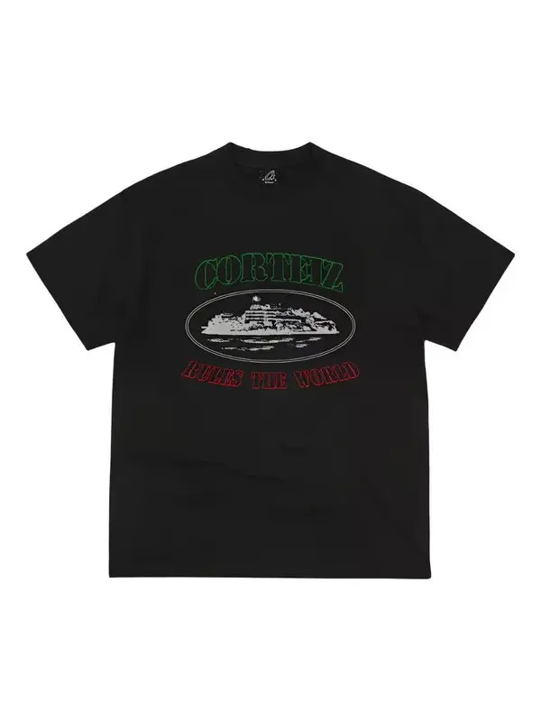 CORTEIZ Alcatraz Graphic T-shirt - Black