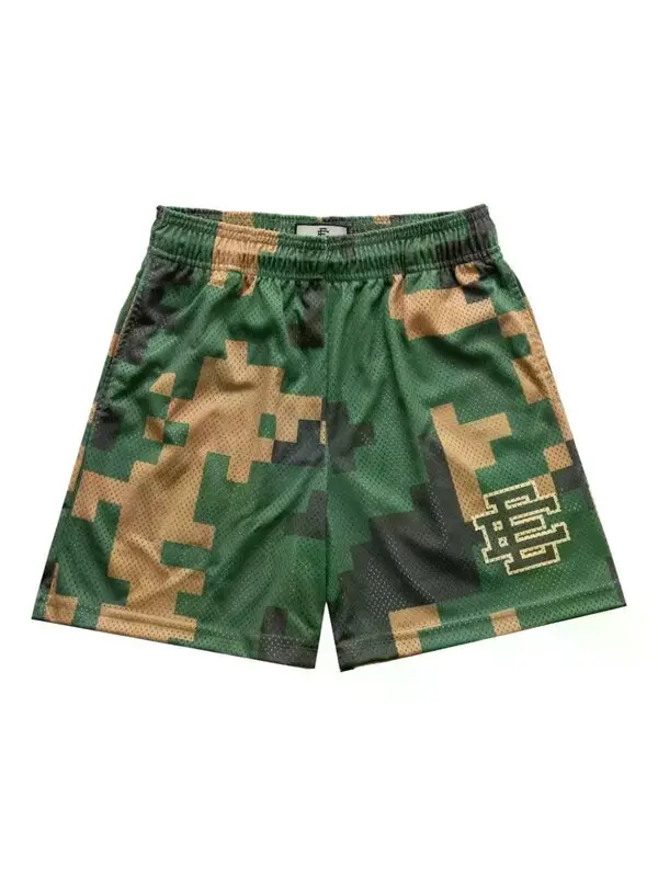 ERIC EMANUEL Ee Camouflage Logo Shorts