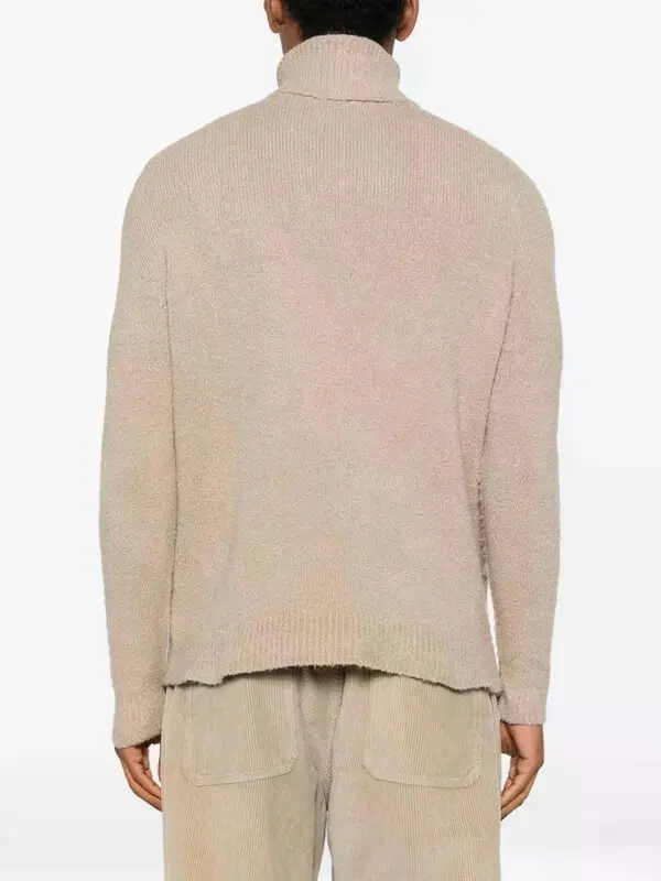 ORIGINAL VINTAGE Turtleneck Sweater - Neutrals
