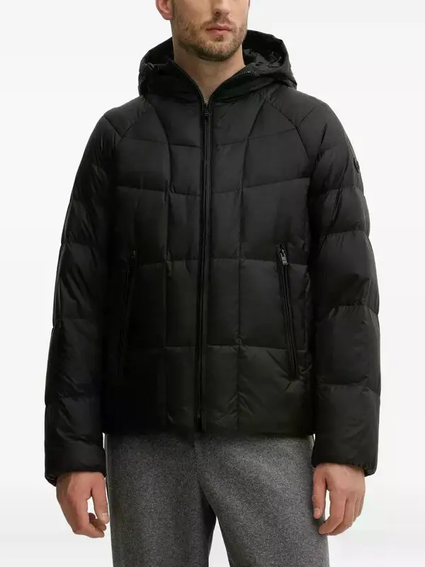 BOSS Dantoc Hooded Quilted Jacket