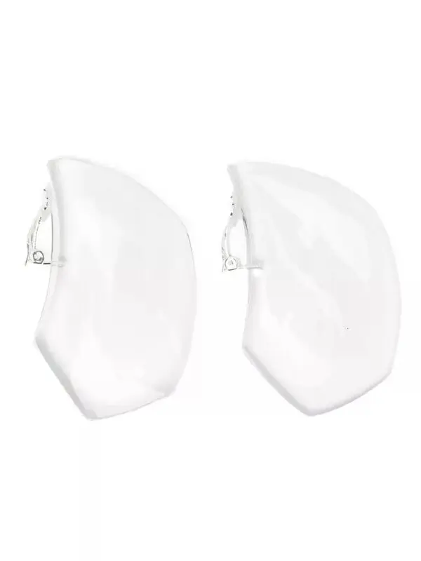 MONIES Drop Earrings - White