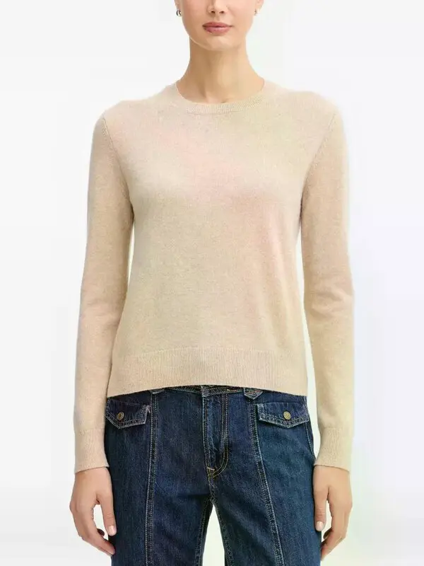 BENETTON Cashmere Jumper With Ribbed Detailing