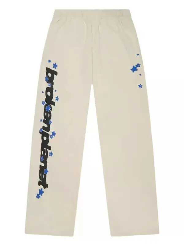 BROKEN PLANET Star-graphic Straight Track Pants