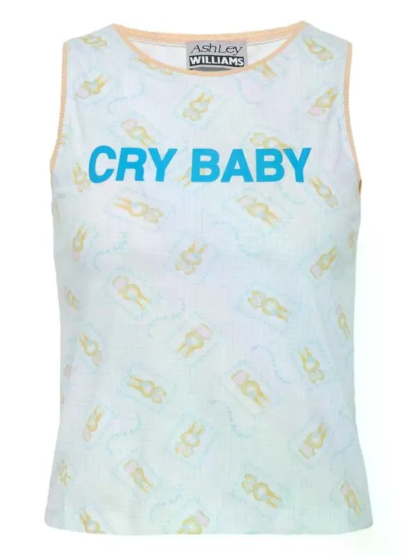Ashley Williams Printed Tank Top