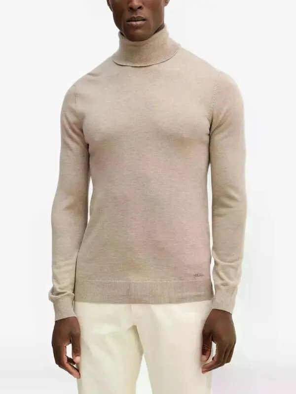 Guess Roll Neck Sweater - Neutrals