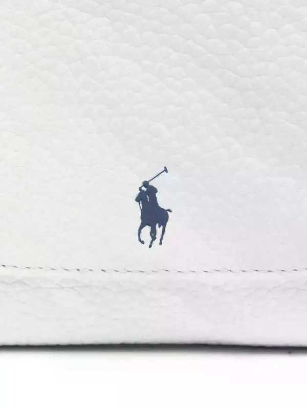 Polo Ralph Lauren Leather Crossbody Bag - White