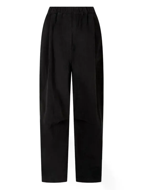 STUDIO TOMBOY Elasticated-waistband Trousers - Black