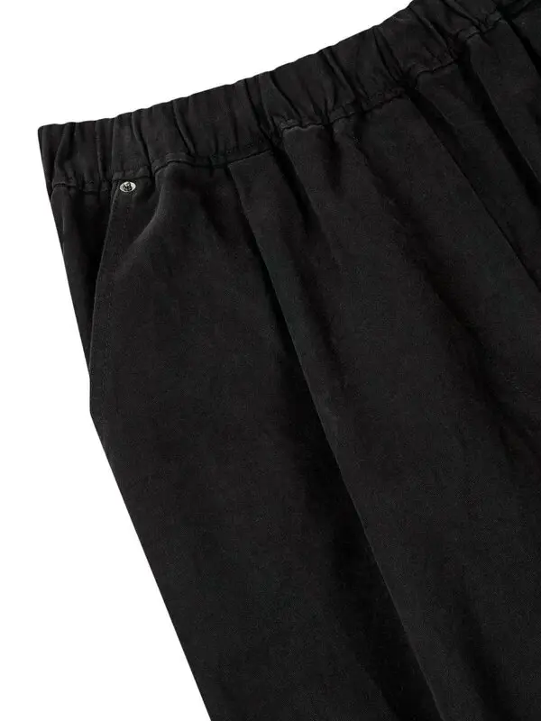 STUDIO TOMBOY Elasticated-waistband Trousers - Black