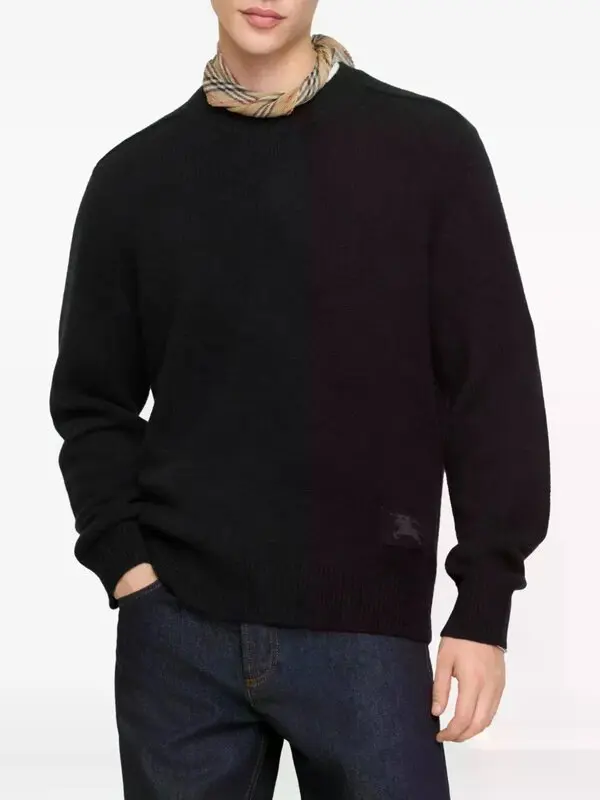 Burberry Elbow-patch Cashmere Sweater