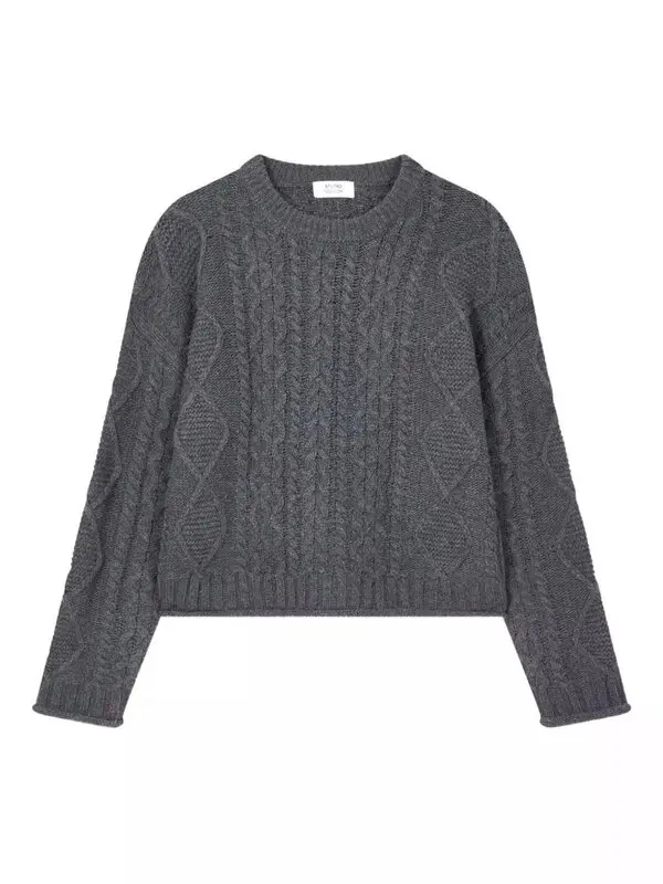 STUDIO TOMBOY Cable-knit Sweater - Grey