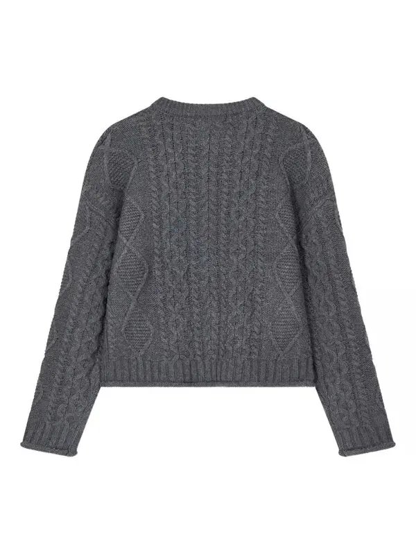 STUDIO TOMBOY Cable-knit Sweater - Grey