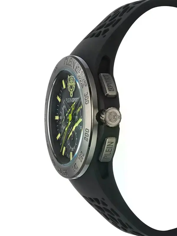 PLEIN SPORT Thunderstorm 44mm Strap Watch - Black