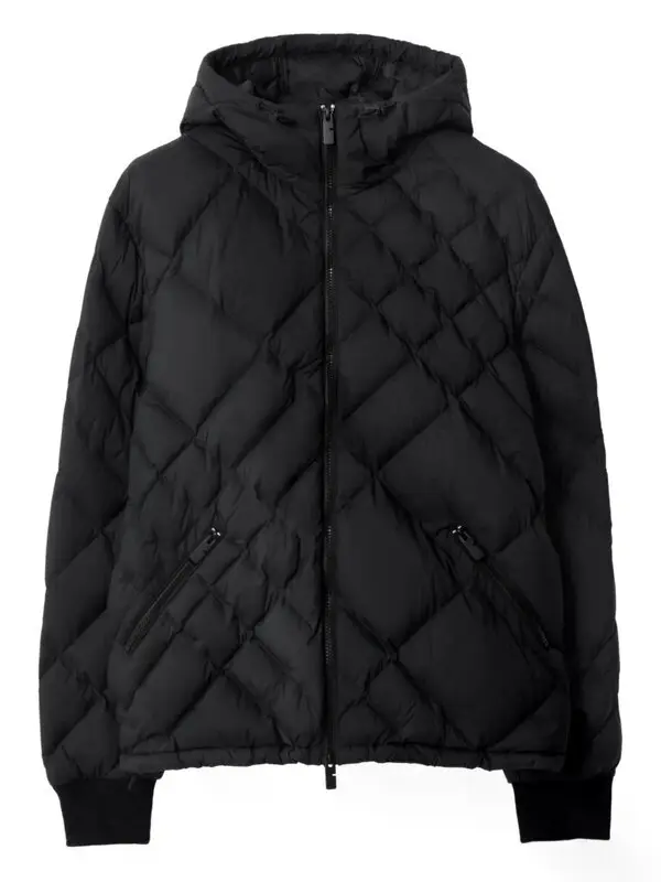 Burberry Hooded Quilted Jacket