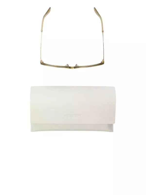 Burberry Logo-engraved Oversized Square Frame Sunglasses