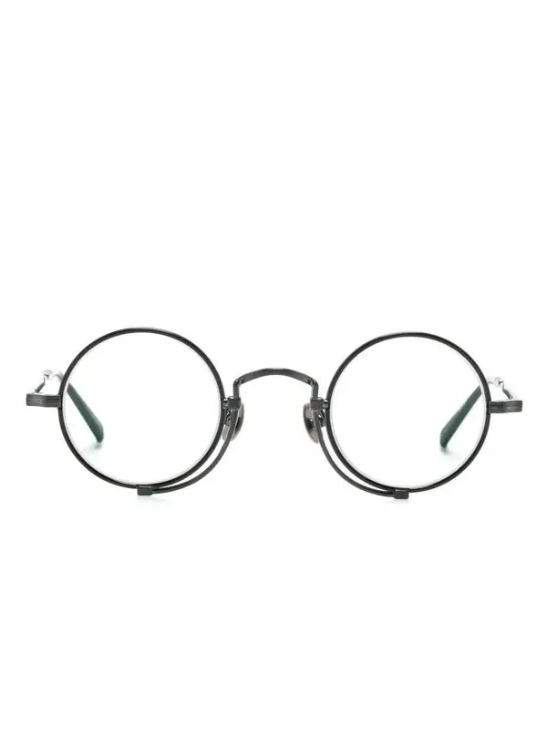 Matsuda 10103hi Round-frame Glasses - Black