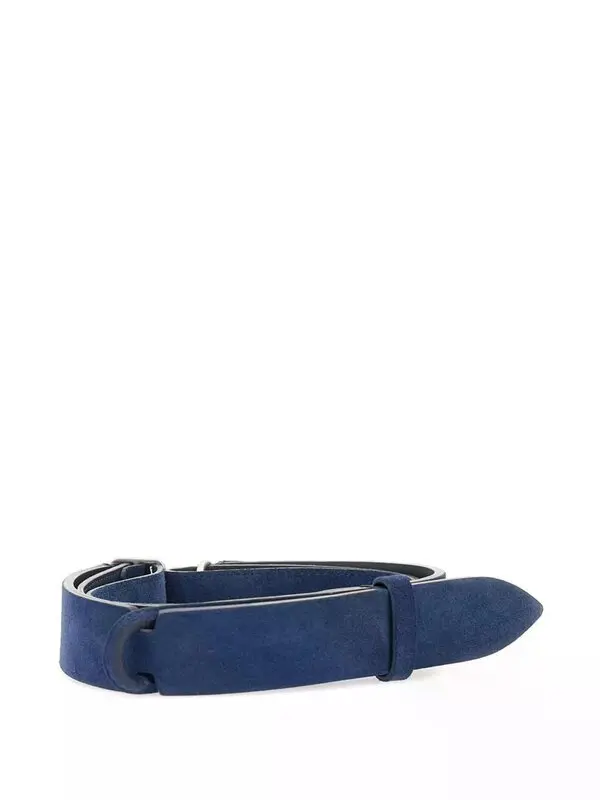 ORTIGNI Sliding Ring Belt - Blue