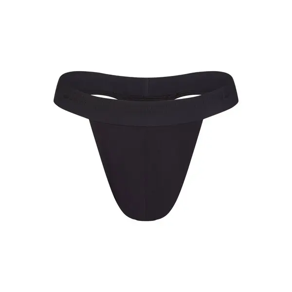 SKIMS Stretch Thong - Obsidian
