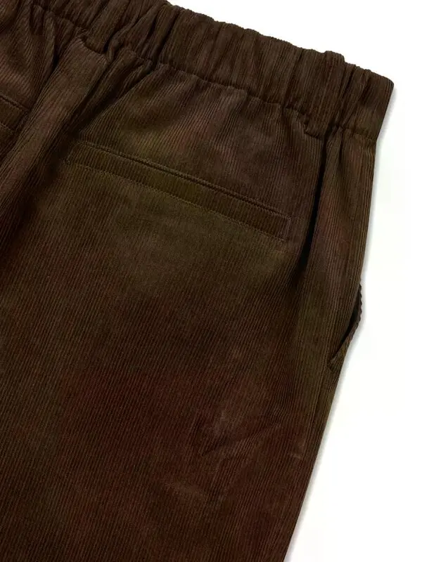 STUDIO TOMBOY Drawstring Corduroy Trousers - Brown