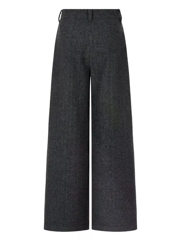 STUDIO TOMBOY Herringbone Twill Trousers - Grey