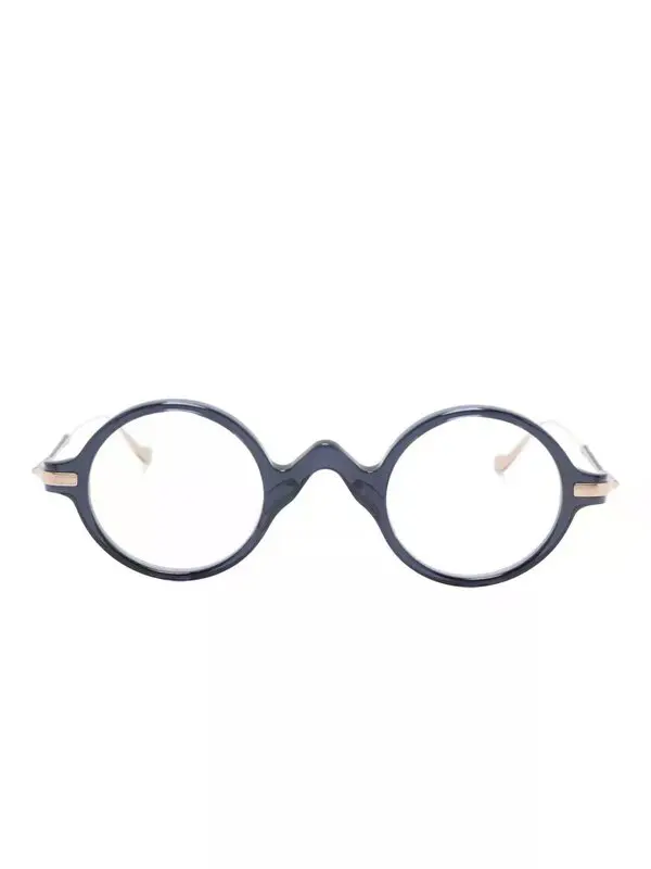 Matsuda Round-frame Eyeglasses - Blue