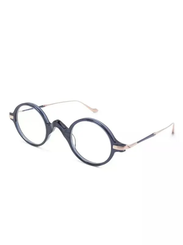 Matsuda Round-frame Eyeglasses - Blue