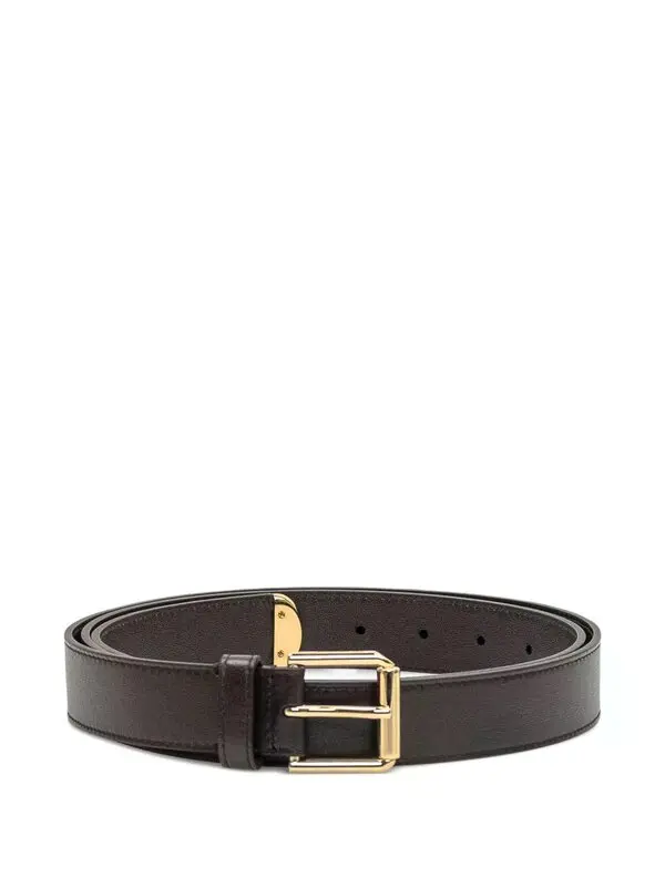 Givenchy Voyou Buckle Belt - Brown