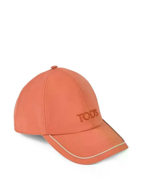 TOD'S Piping-trim Baseball Cap - Neutrals