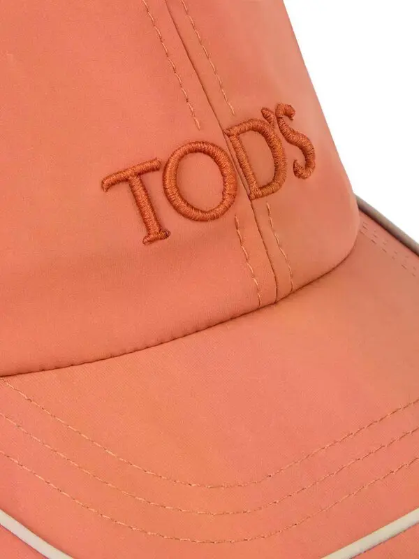 TOD'S Piping-trim Baseball Cap - Neutrals