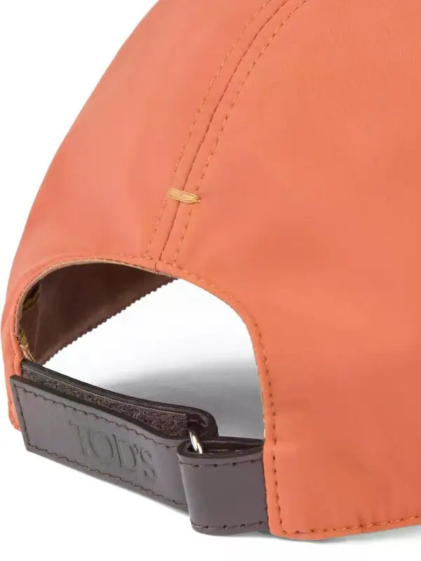 TOD'S Piping-trim Baseball Cap - Neutrals