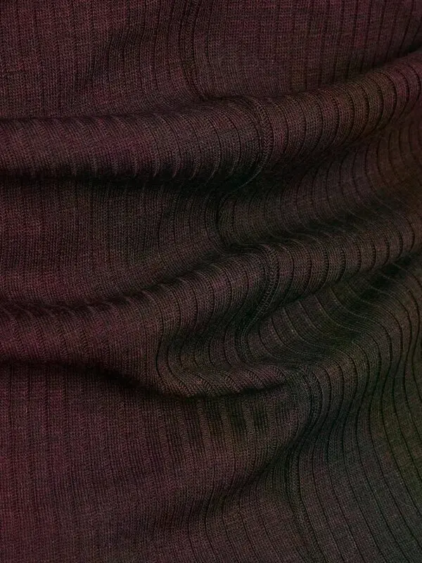 FORTE_FORTE Ribbed Knit Top