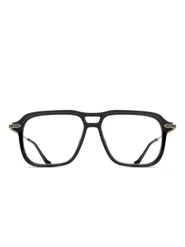 Matsuda Pilot-frame Glasses - Black