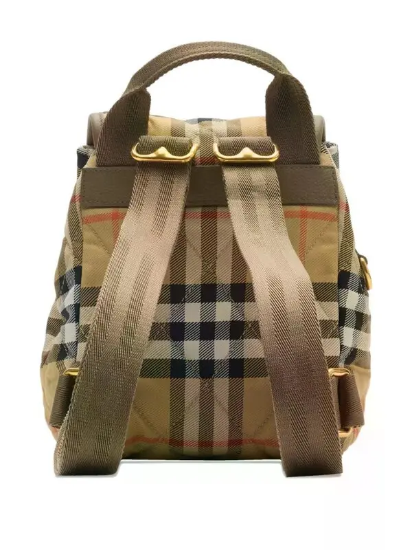 Burberry Quilted-design Mini Backpack - Neutrals