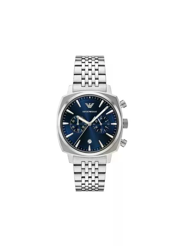 Emporio Armani Chronograph Bracelet Watch - Blue