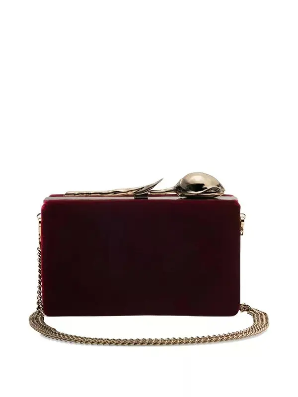 Erdem Bloom Minaudière Mini Bag - Red
