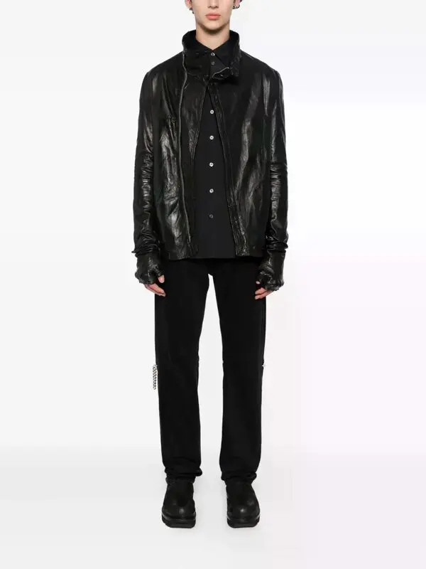 CAROL CHRISTIAN POELL Arthrosic Leather Jacket