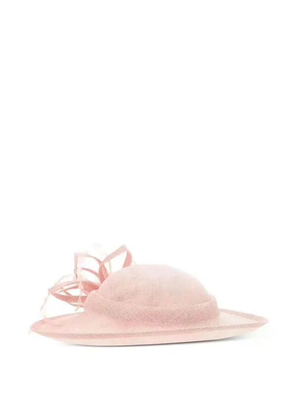 MB ACCESSORIES Bow Feather Hat