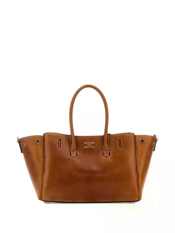 Balenciaga All Bel Air Mini Tote Bag - Brown