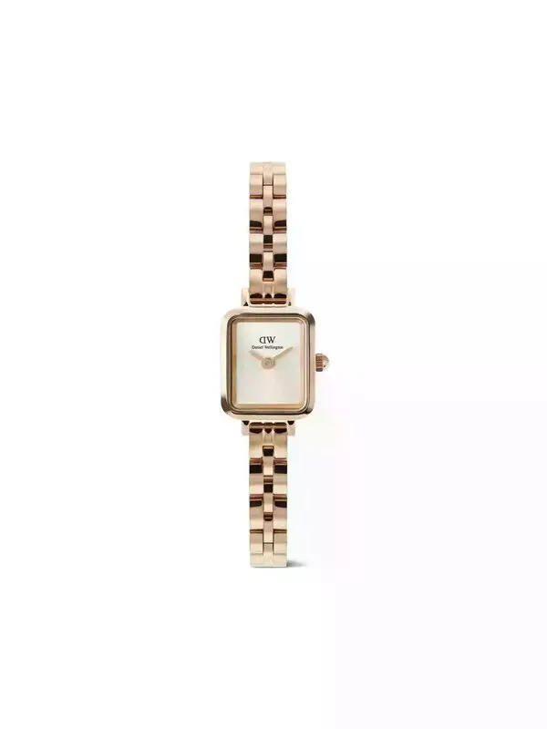DANIEL WELLINGTON Mini Quadro 15mm Watch - White