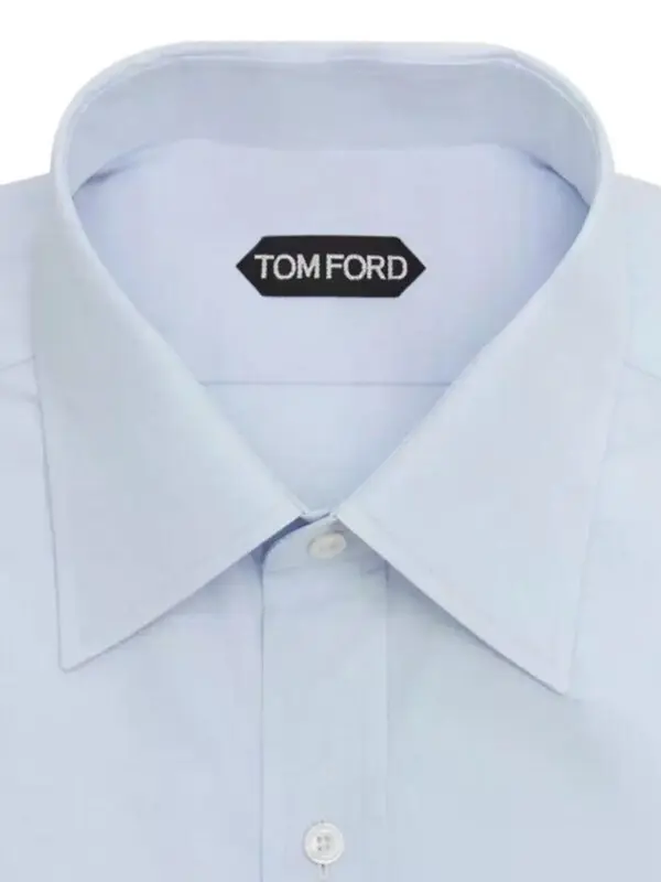 TOM FORD Pointed-collarbutton-cuffs Shirt