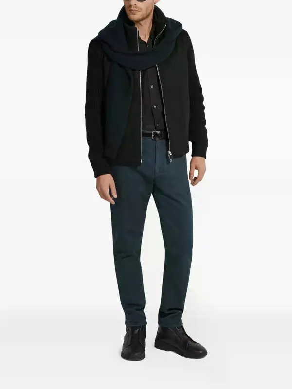 Zegna Oasi Cashmere Cardigan - Black