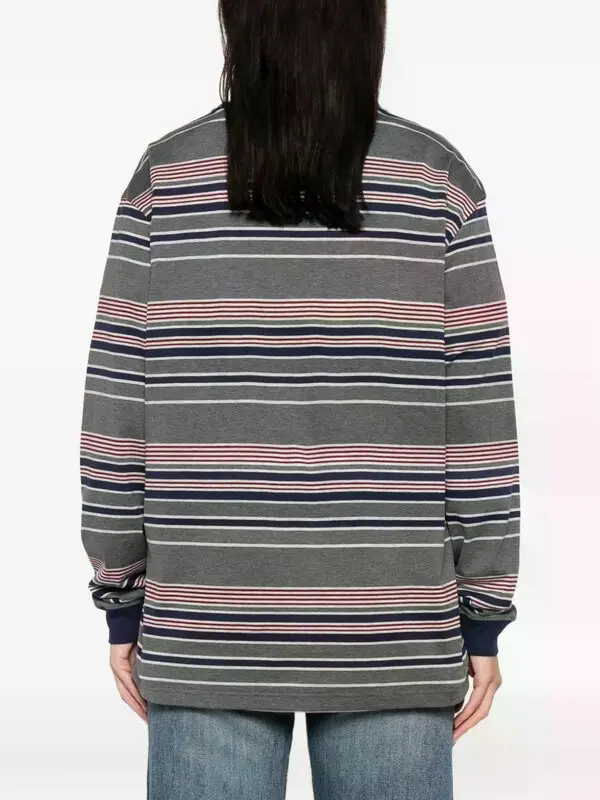 Miu Miu Striped Long Sleeve T-shirt