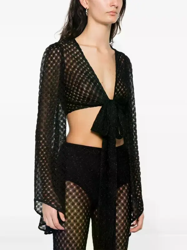 Missoni Long-sleeved Blouse - Black