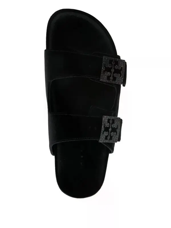 Tory Burch Mellow Pavé Sandals - Black