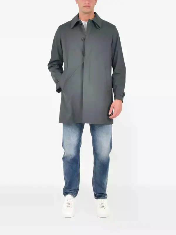DRUMOHR Buttoned Coat - Grey
