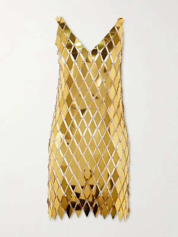 Rabanne Assemblage Chainmail Mini Dress