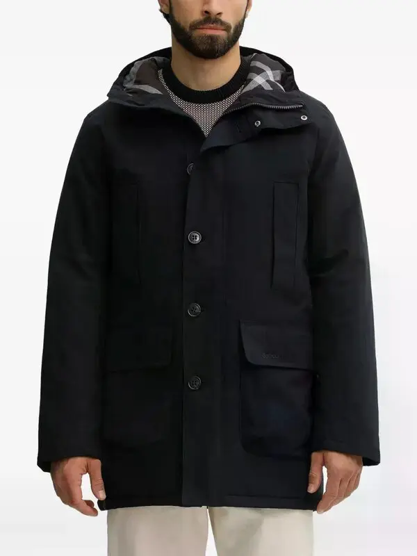 Barbour Beaufort Hooded Quilted Jacket