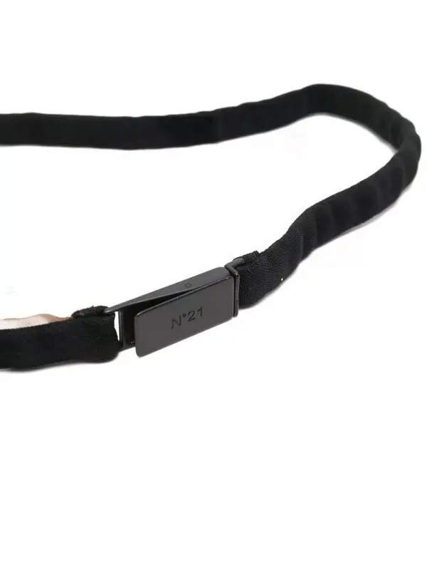 N°21 Bow Embellished Belt
